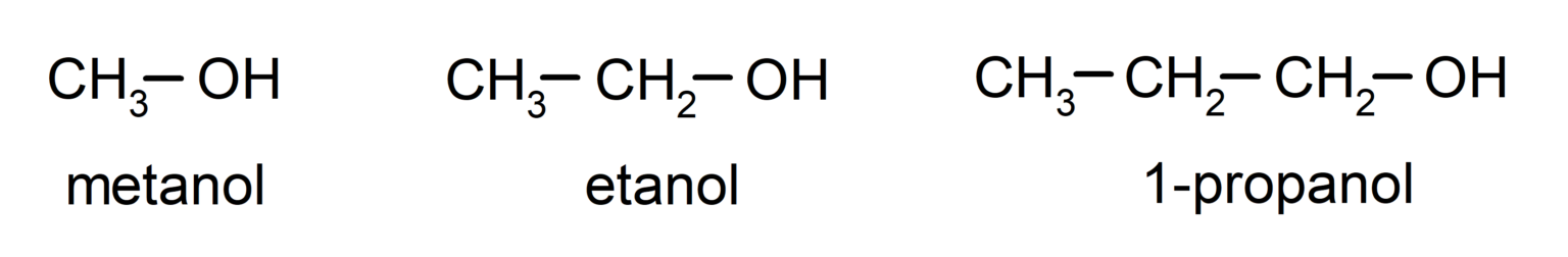 30 Ejemplos de Alcoholes