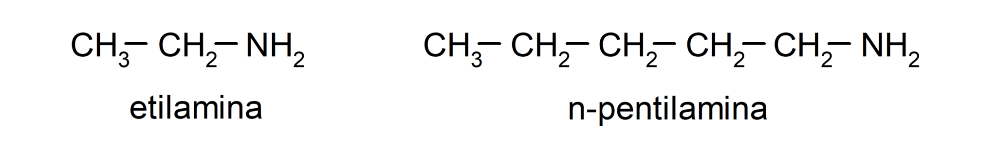 20 Ejemplos de Aminas