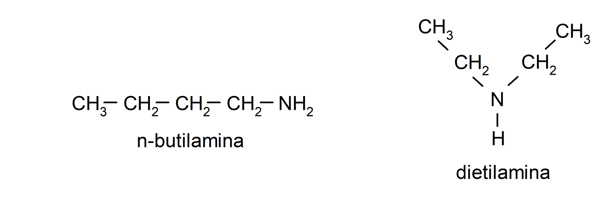 20 Ejemplos de Aminas
